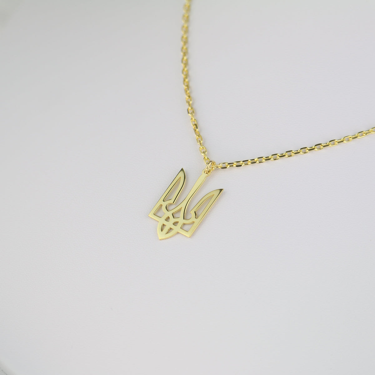 Trident Necklace on Thick Chain for Men Sterling Silver | Taras Lesya ...