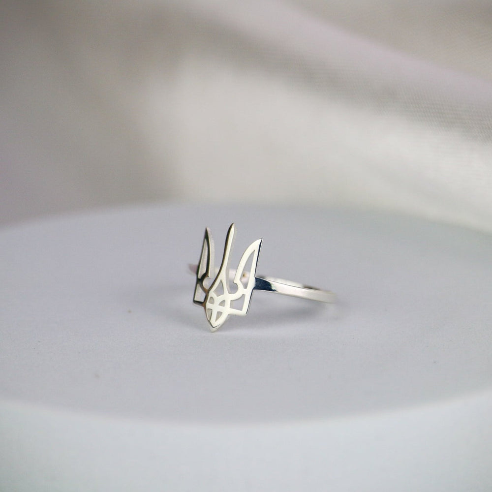 Ukrainian rings: trident (tryzub), sunflower and others | TarasLesya ...